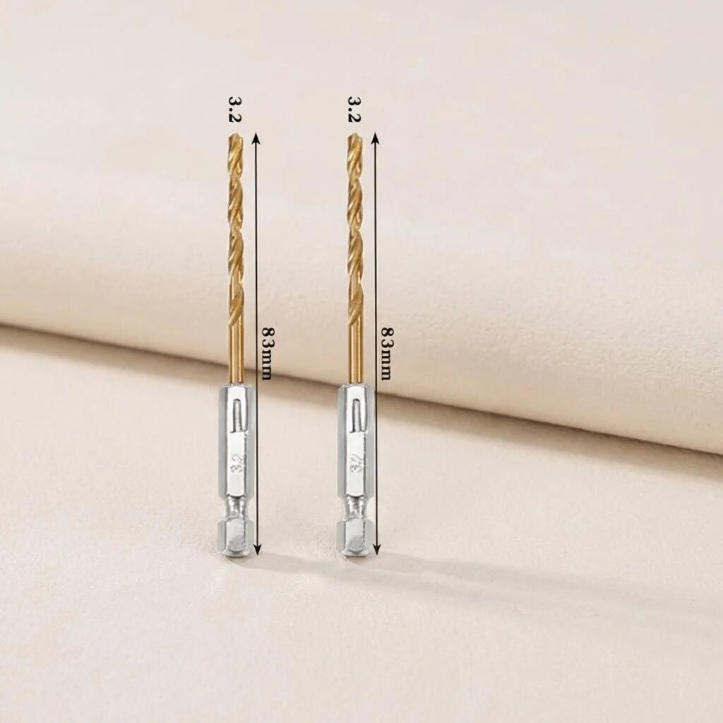 Сверла STONEGO спиральные 13 шт. 2PCS ( 3.2MM )