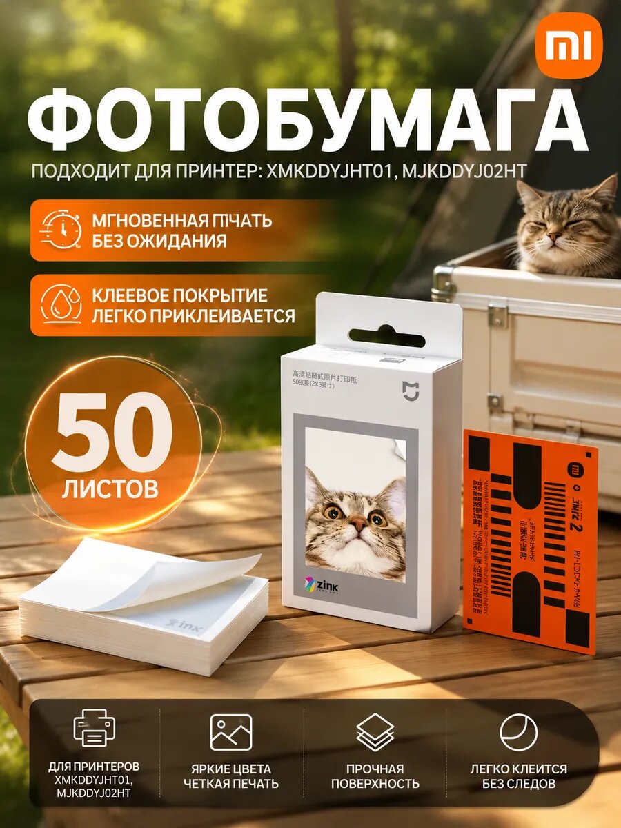 Фотобумага Mi Portable Photo