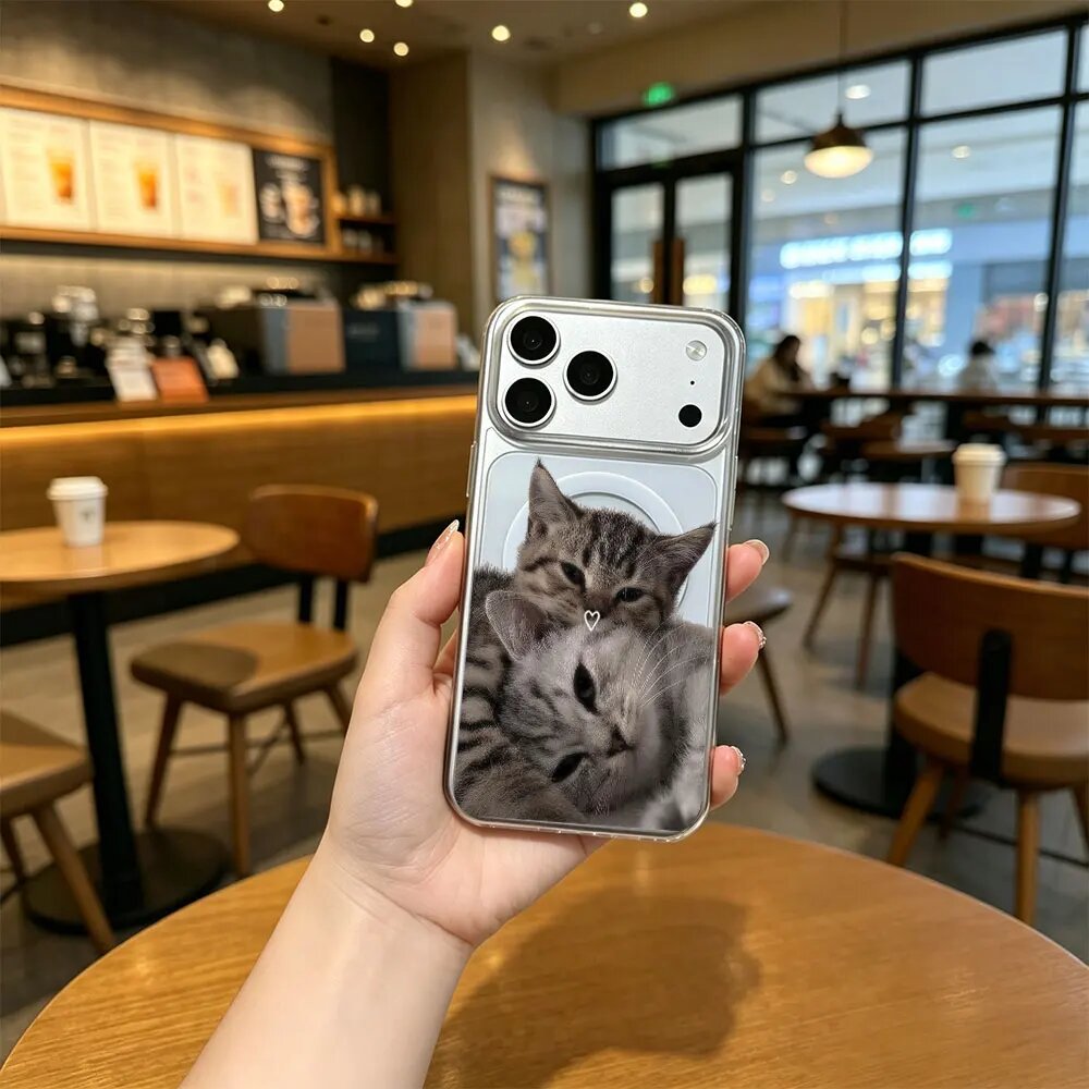 Противоударный Чехол Для iPhone 17/16/15/14/13/12 Mini/11 Pro/Xs iPhone XS Max, Clear-MH59