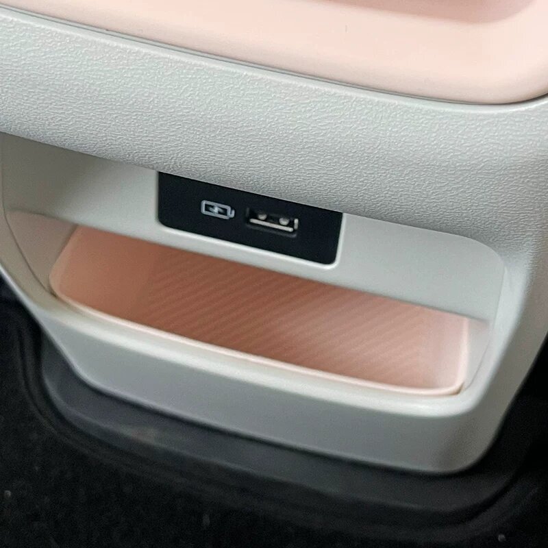 Коробка для хранения в задних сиденьях Geely Star Wish - розовая нижняя часть, автомобильный органайзер для задних