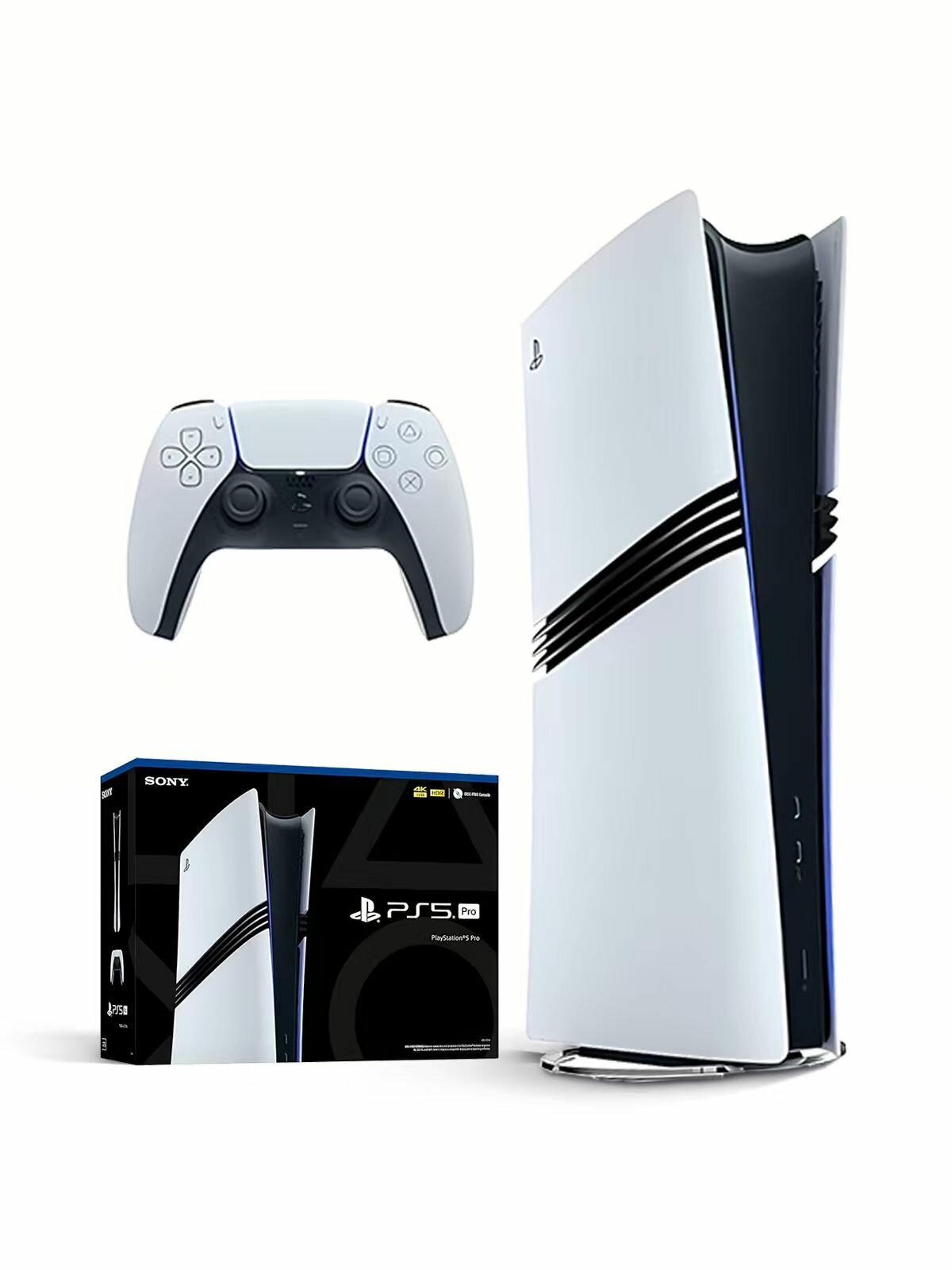Игровая приставка PlayStation 5 Pro Digital Edition, 2000 ГБ SSD, 6eз иrp, белый