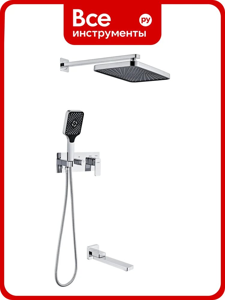 Душевая система скрытого монтажа Fmark FS8750-3A