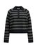 Свитер IVY OAK Striped wool sweater, размер 40, , black