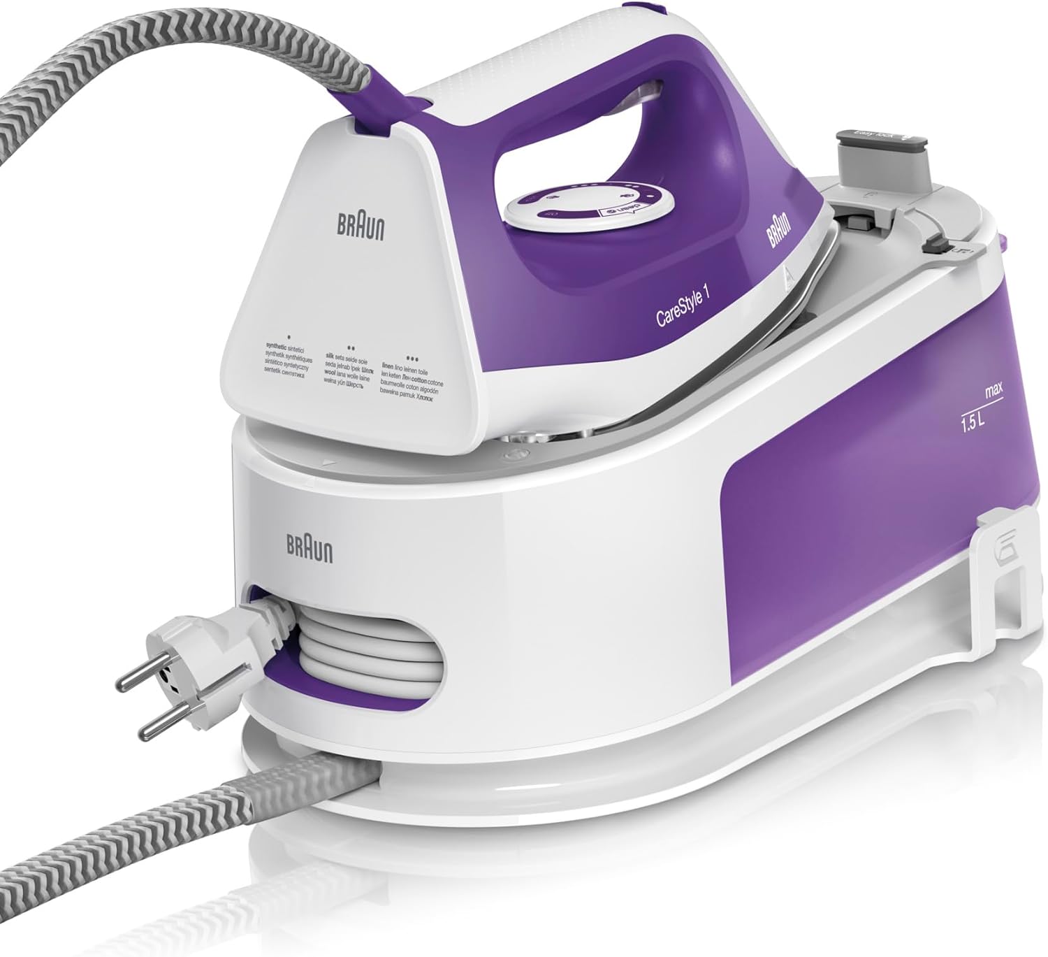 Утюг BRAUN CareStyle 1 IS1014VI, фиолетовый, 2400 Вт