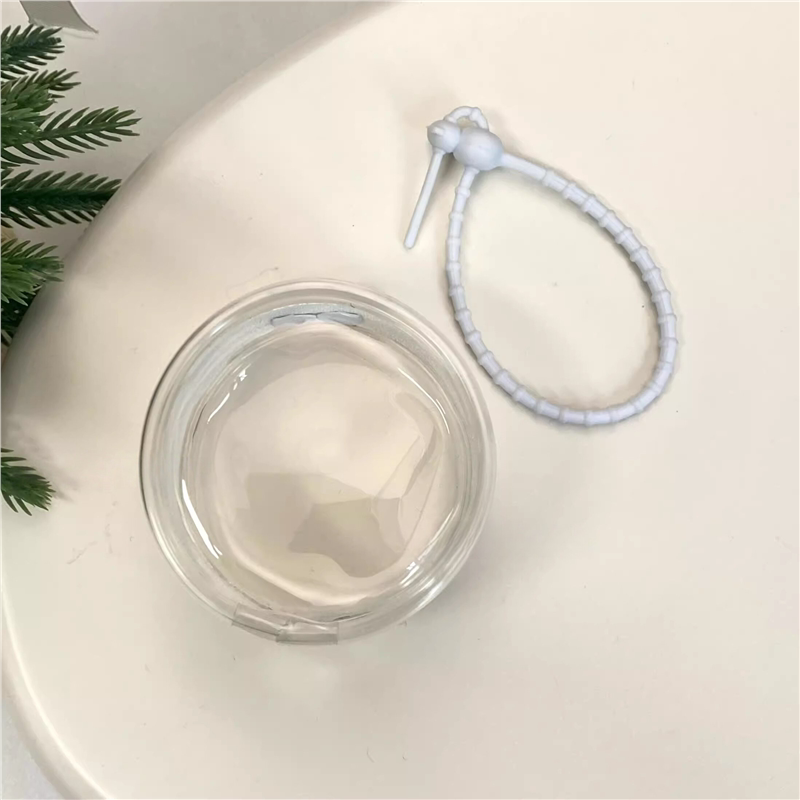Сумка для хранения значков Miniso Jennie, круглая, 6 см, защитный чехол для значков-подвесок, сумка для прогулок для