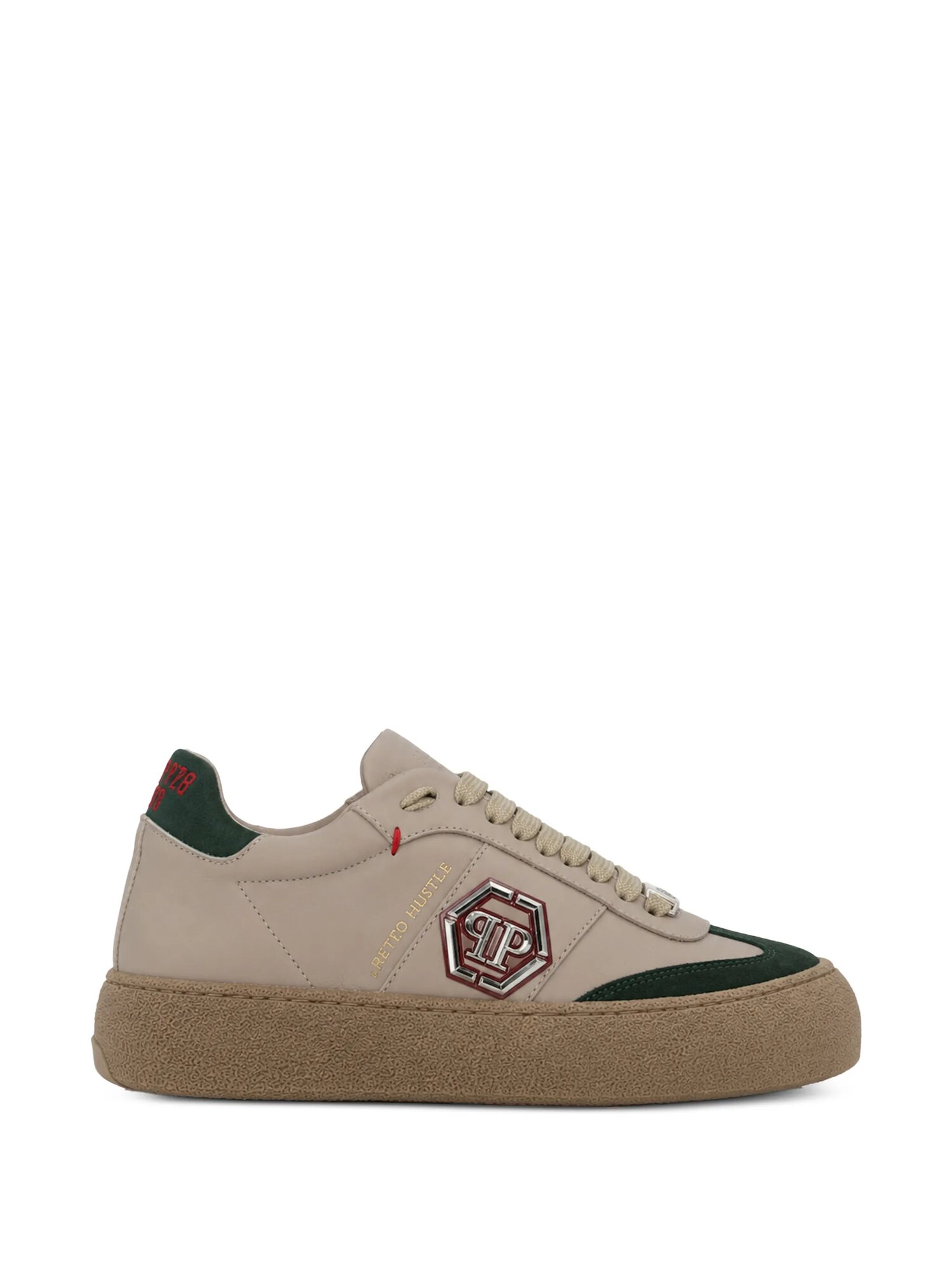 Кроссовки PHILIPP PLEIN Low-top retro hustle sneakers