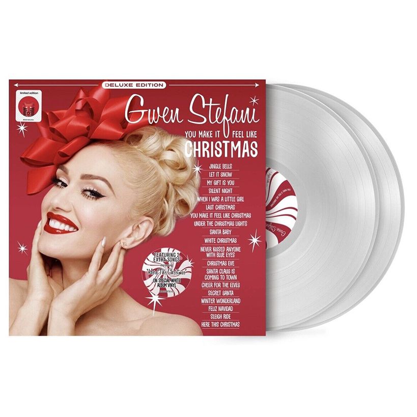 Виниловая пластинка Gwen Stefani - You Make If Feel Like Christmas 2LP (цветная, коллекционная)