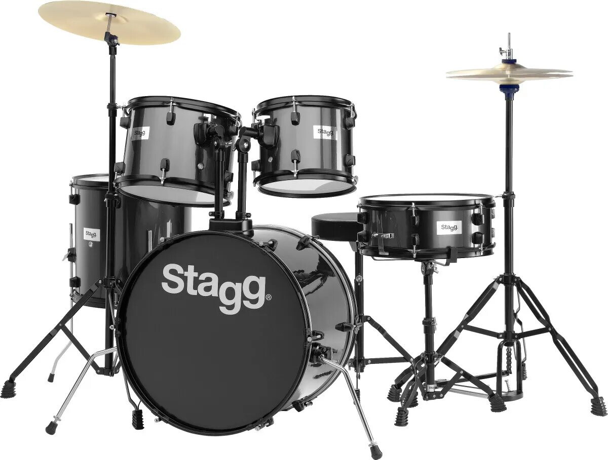Барабанная установка Stagg TIM120BK