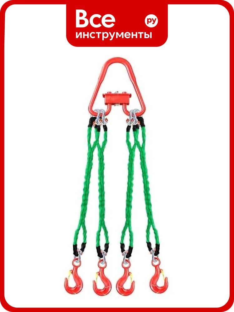 Круглопрядный кольцевой строп Grosco СТКк (КСК) 4 СТК, 15 т, 20 м TI4X15020
