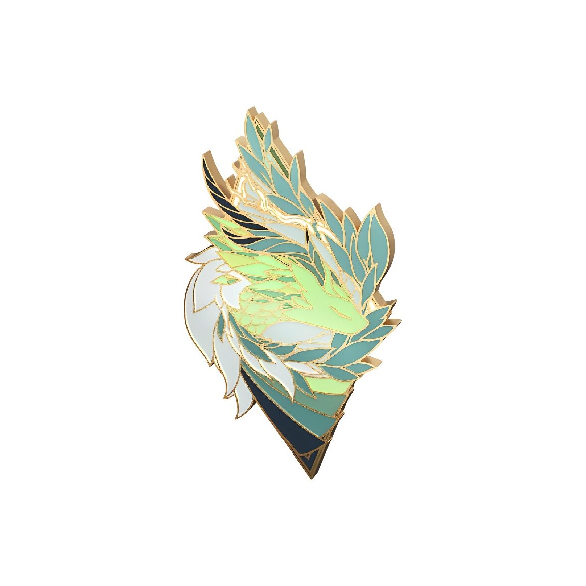 MOYU Mountains And Seas Administration, Dragon Party, Dragon Collection, Enamel Craft Metal Imitation Badges