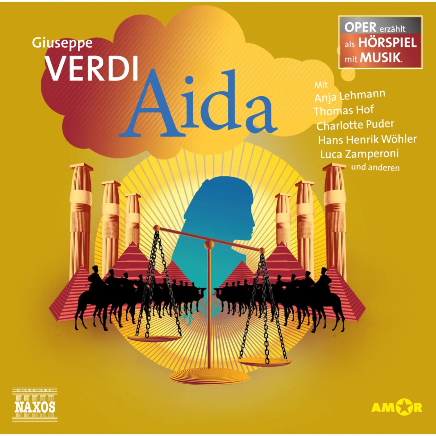 Aida - Oper erzählt als Hörspiel mit Musik [Аудиокнига]