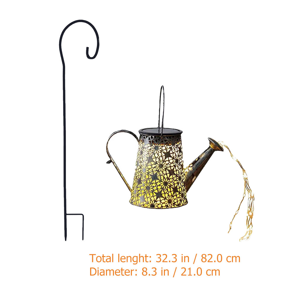 Солнечный Фонарь Винтажного Дизайна Для Сада И Террасы 82x21Cm