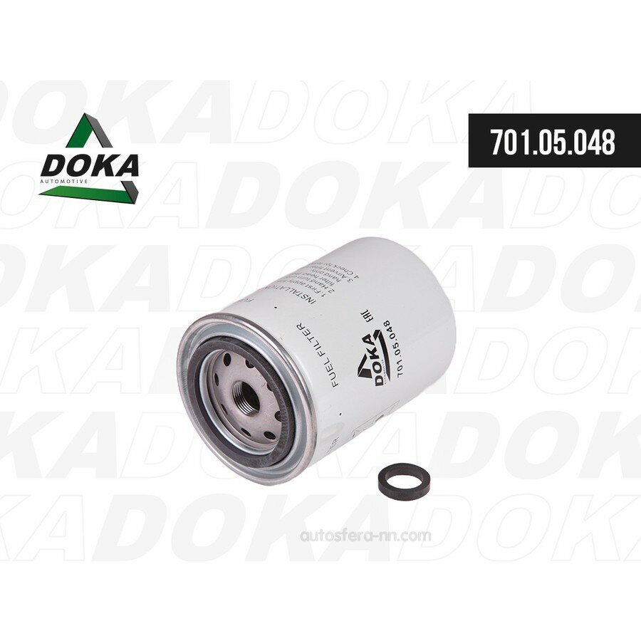 DOKA 70105048 Фильтр топливный грубой очистки дв. CUMMINS 140, 180, 210 \КАМАЗ/ПАЗ