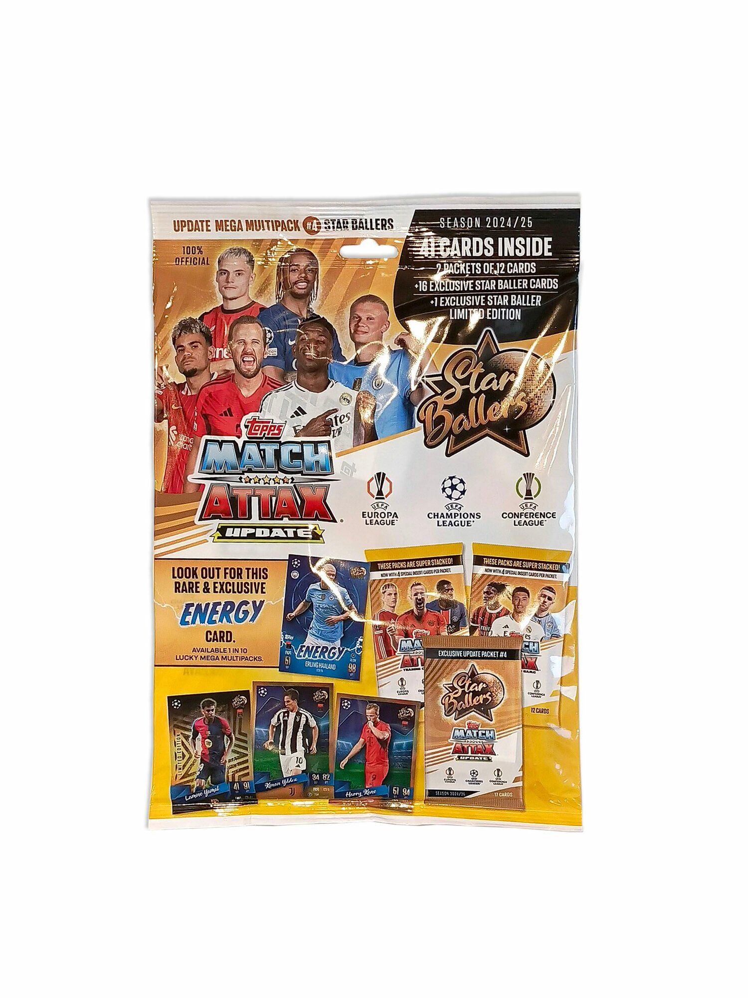 Topps Match Attax Star Ballers 2024/25 - Обновленный Мультипак#4