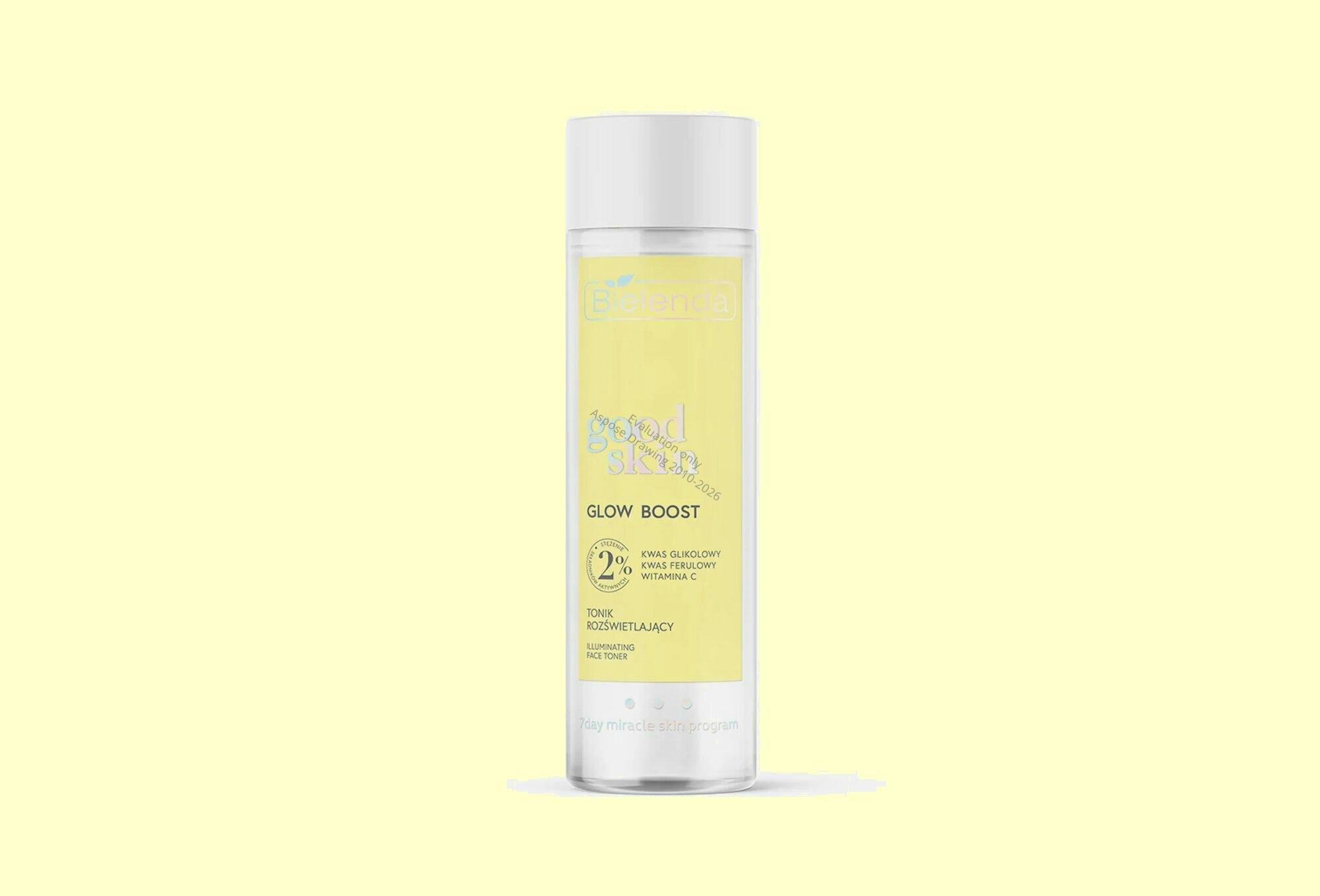 Осветляющий тоник для лица BIELENDA Good skin Glow boost, 200 мл