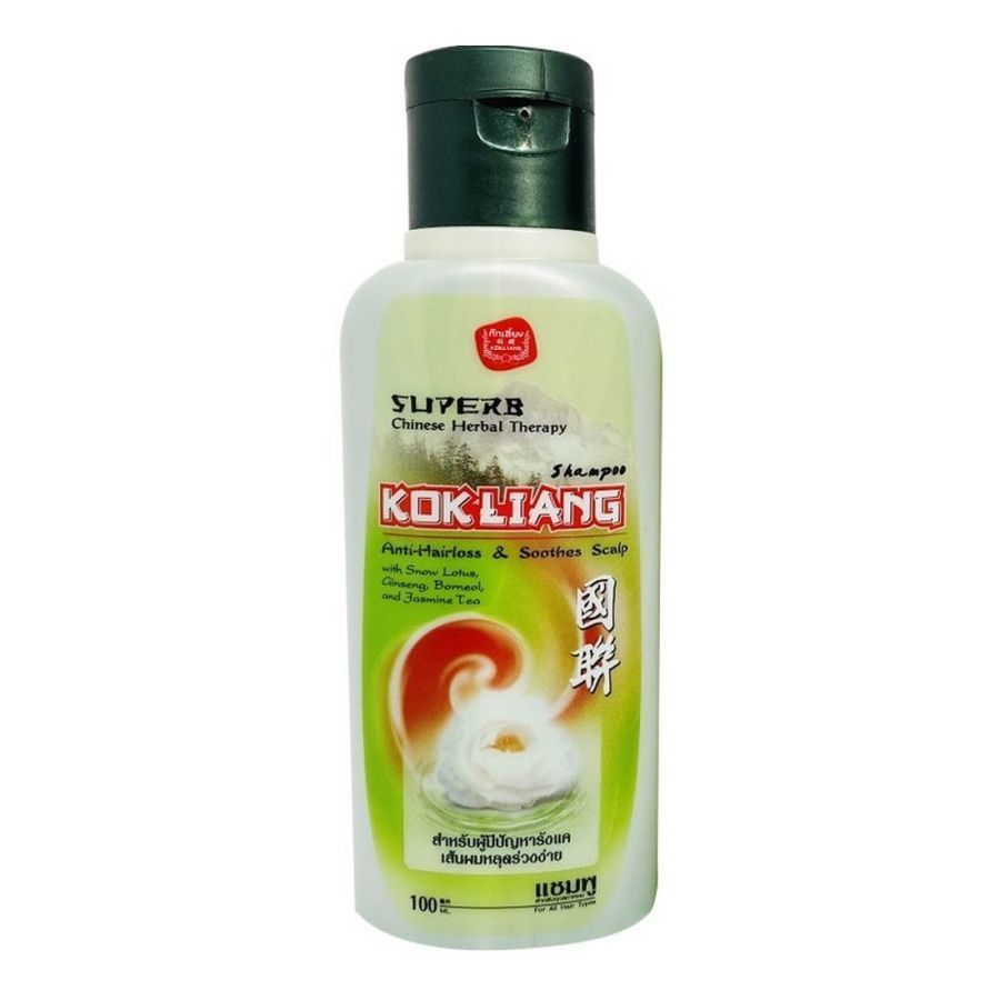 Kokliang Натуральный травяной шампунь против перхоти / Chinese Herbal Therapy Anti-Hairloss & Soothes Scalp Shampoo, 100 мл