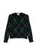 Свитер BE YOU Argyle-knit sweater, размер 44, , blue