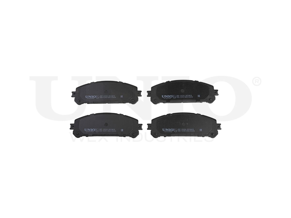 Колодки тормозные диск. передние toyota rav 4 (a40, a50) 12-, highlander (xu40, xu50) 07-, lexus rx (al10, al20) 08- (UNIO BRP-20264)