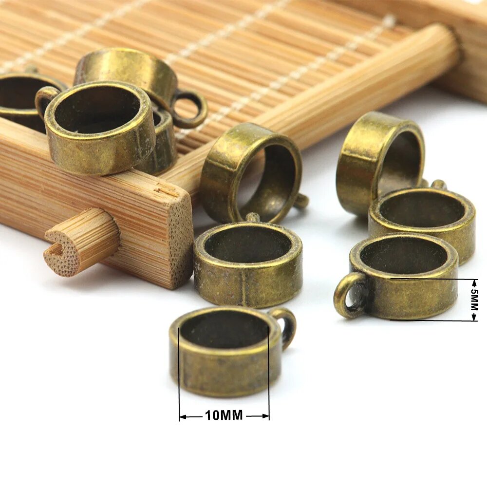 Бронзовые соединители для тросов 1-10 мм, набор из 10 штук PSK-10MM-5PCS