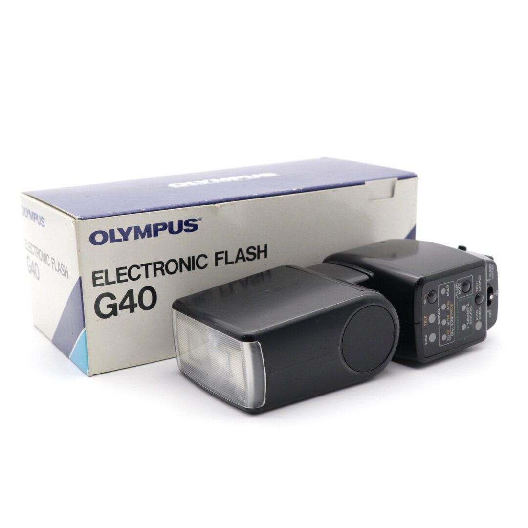 Фотовспышка Olympus Electronic Flash G40 в упаковке