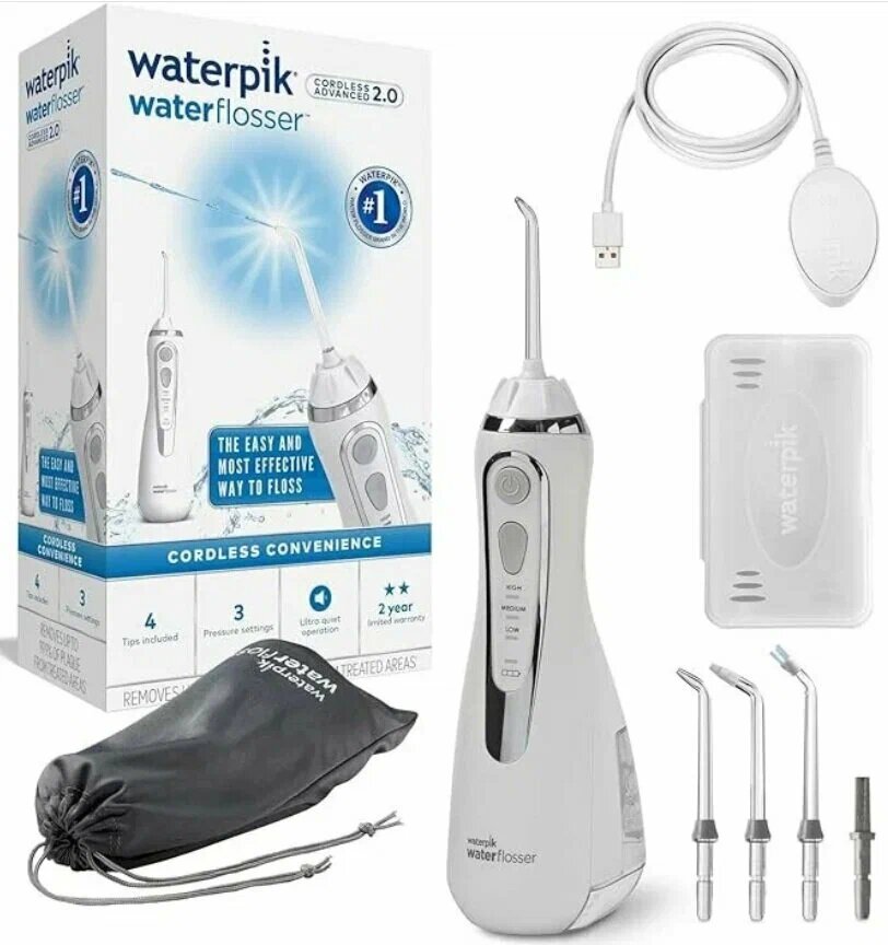 Портативный ирригатор для полости рта WATERPIK WP-580 (ex WP-560) ирригатор для зубов