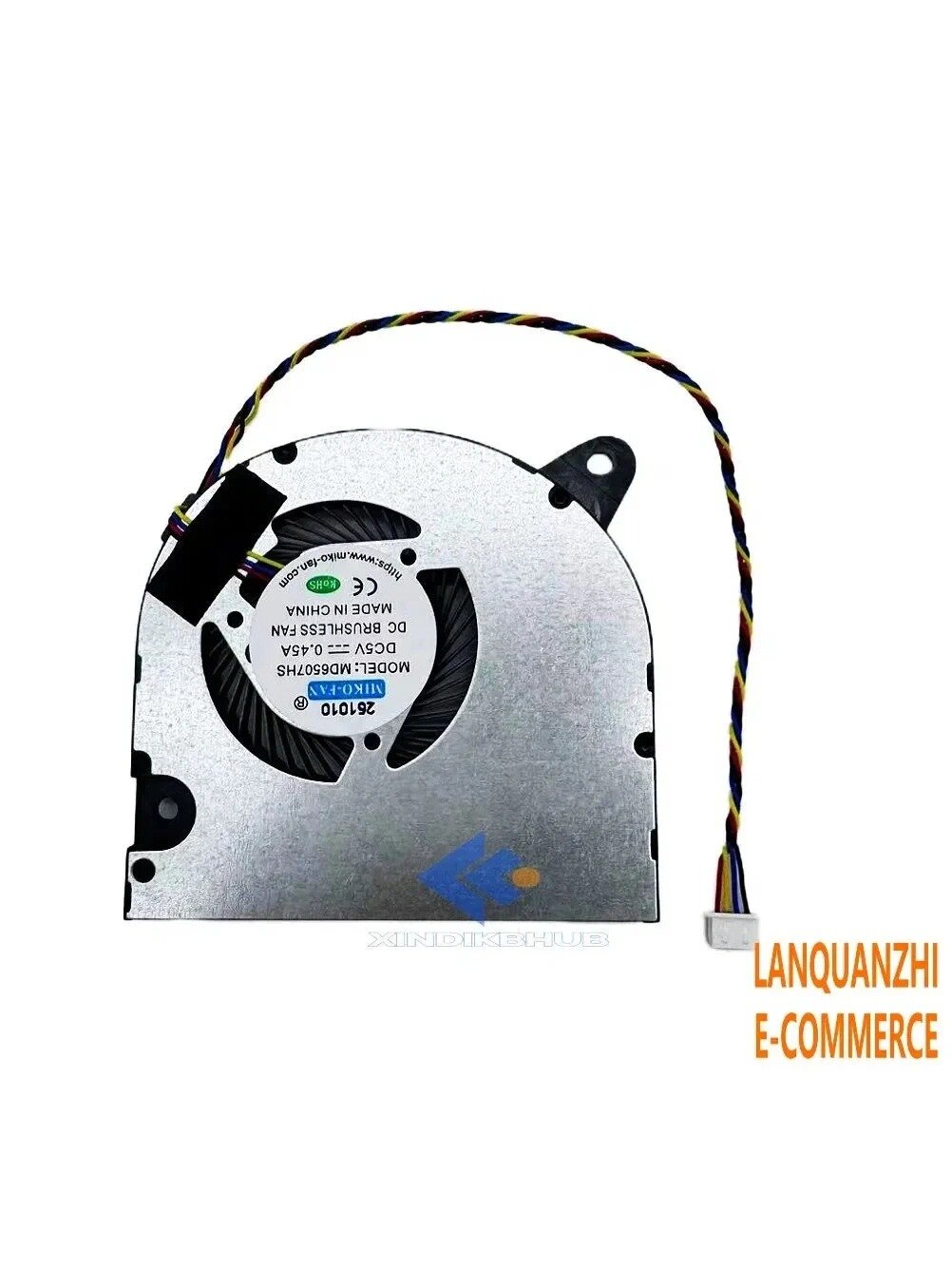 (2шт.)Кулер для ноутбука MD6507HS N158 DC5V 0.45A 4PIN Cooler Fan