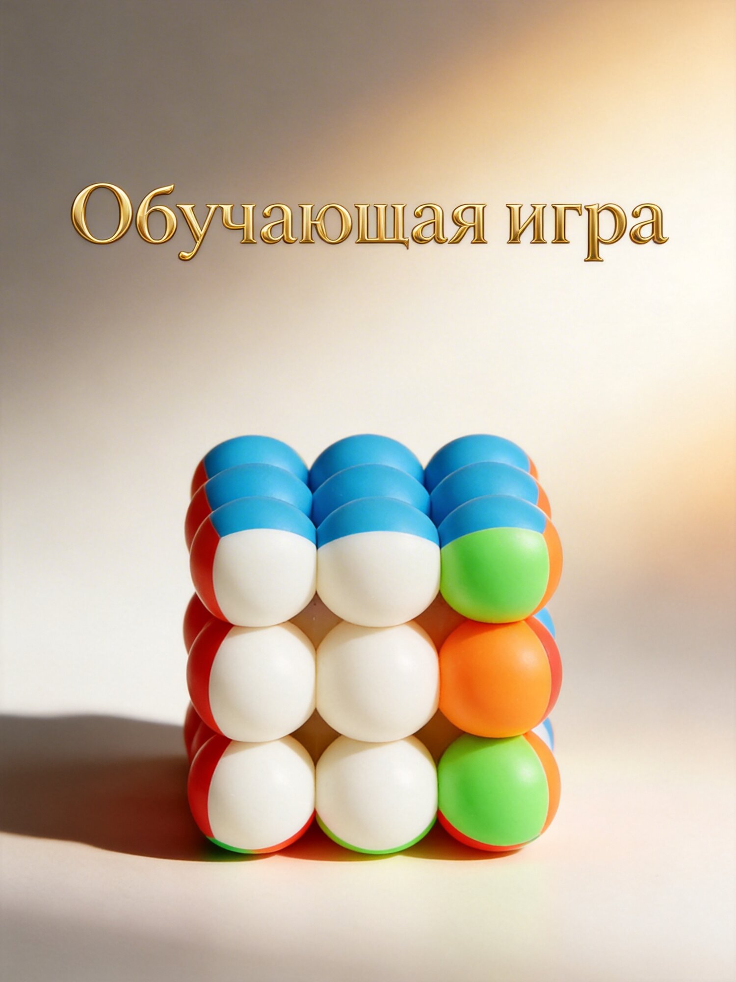 Игрушка Цветной Шар Креативный Третий Порядок Образовательные Игрушки Подарок Для Детей 6x6 См
