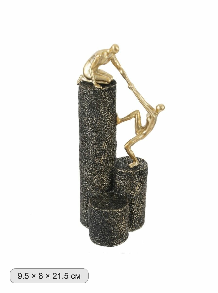 Фигурка декоративная "К вершине успеха", L9,5 W8 H21,5 см