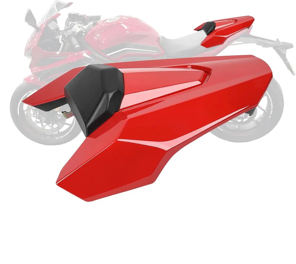 Крышка обтекателя заднего сиденья мотоцикла CB650R/CBR650R, для Honda CB650R/ CBR650R 2019 2020 2021 2022 2023, красный