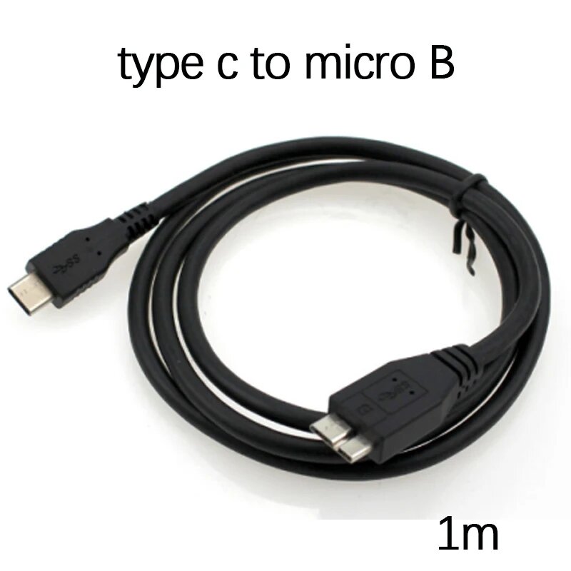 Кабель Type-C to Micro B 1m