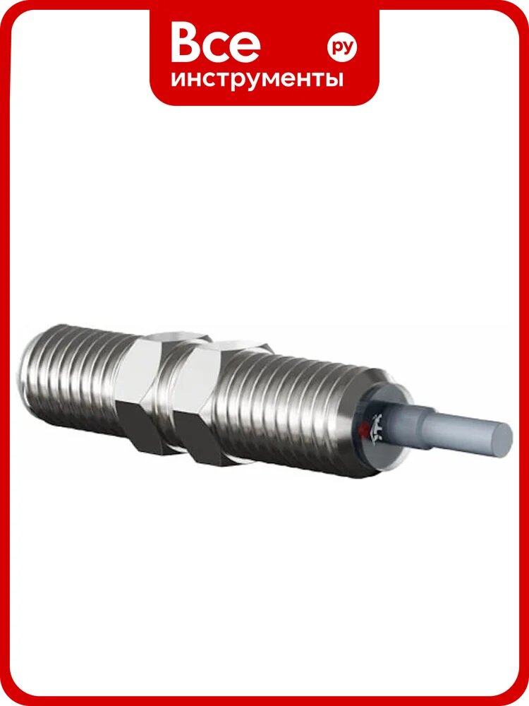 Индуктивный датчик Prompower kj112-d04na-d350-ly, латунь, заподлицо, м12, 4 мм, npn-но, кабель 2 метра KJ112D04NAD350LY