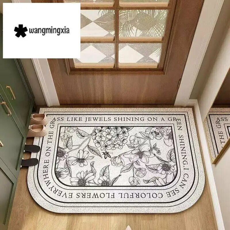 Грязеотталкивающий коврик для входной двери Бежевый, 60X90CM, XSQ40