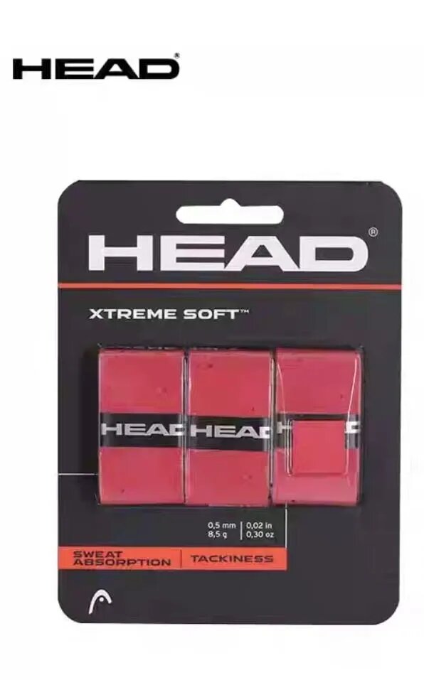 Аксессуары для тенниса Head Xtreme Soft обмотка грип красный