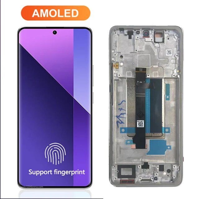 Дисплей Redmi Note 13 Pro+ AMOLED White Frame