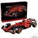 Конструктор Ferrari SF-24 Racing, 1361 деталь, масштаб 1:8, красный