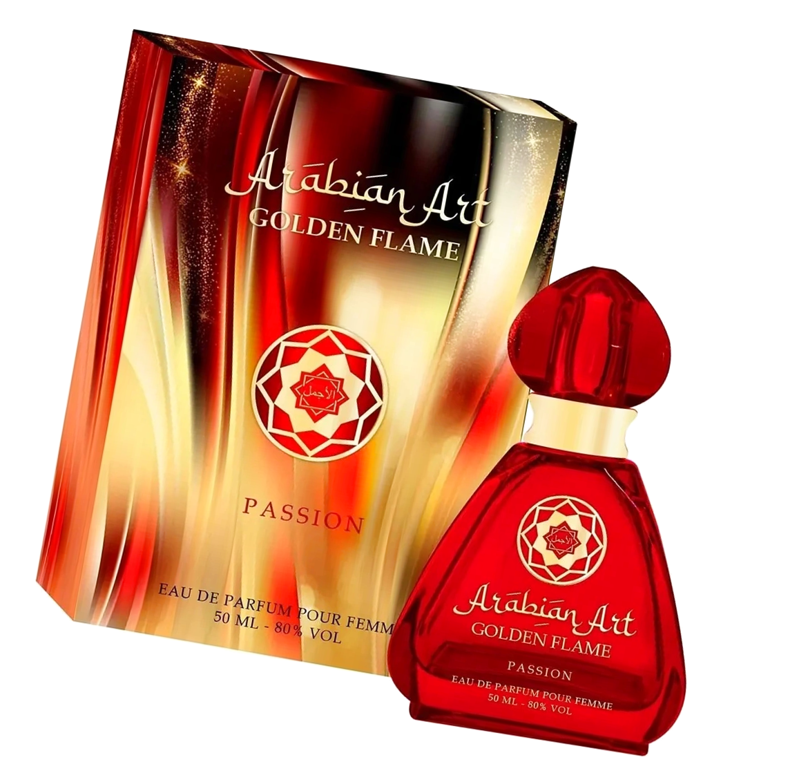 Женский парфюм Арабиан Арт Голден Флейм Пэшн 50 мл / Arabian Art Golden Flame Passion