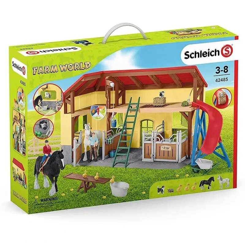 SCHLEICH 42485 Фермерский дом с конюшней