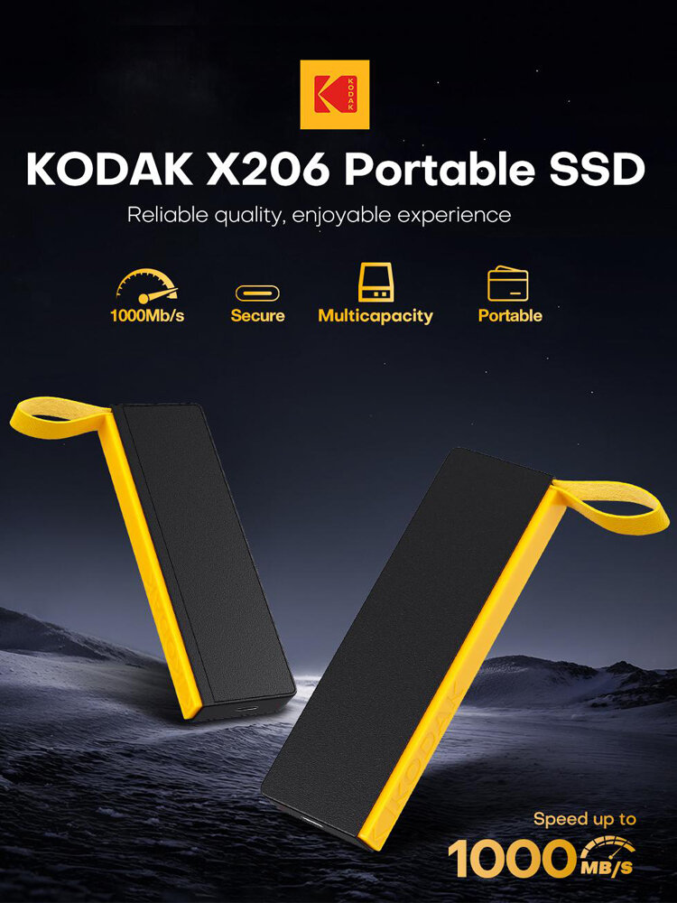 Kodak X206 Внешний SSD-диск