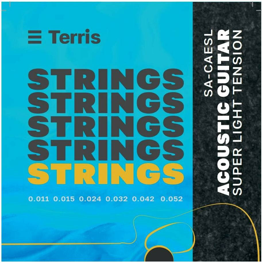 TERRIS SA-CAE SL - струны для акустической гитары террис