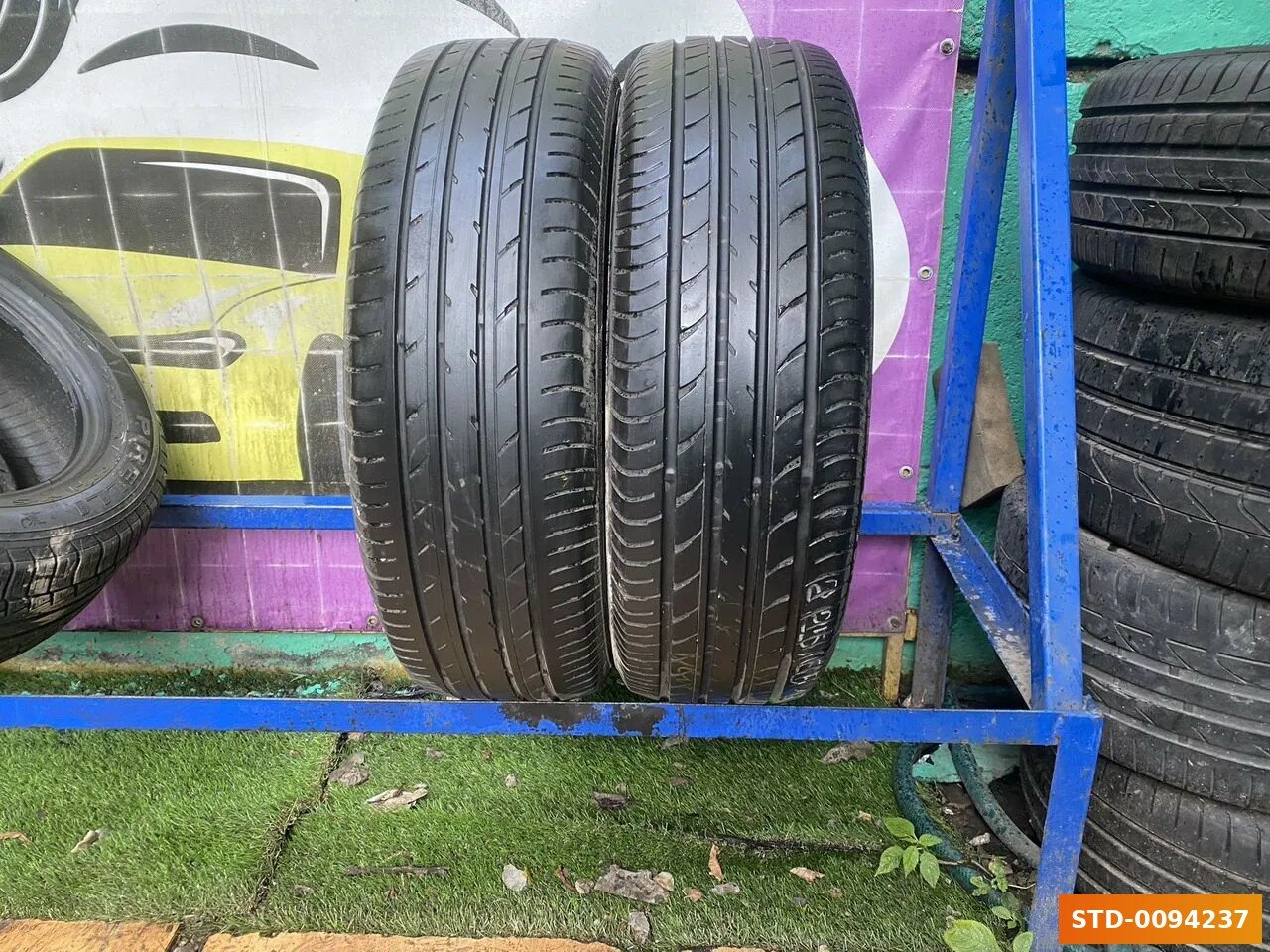 Комплект (2 шт) летних БУ шин Yokohama Geolandar G98A 225/65 R17 40% износ 7639492073