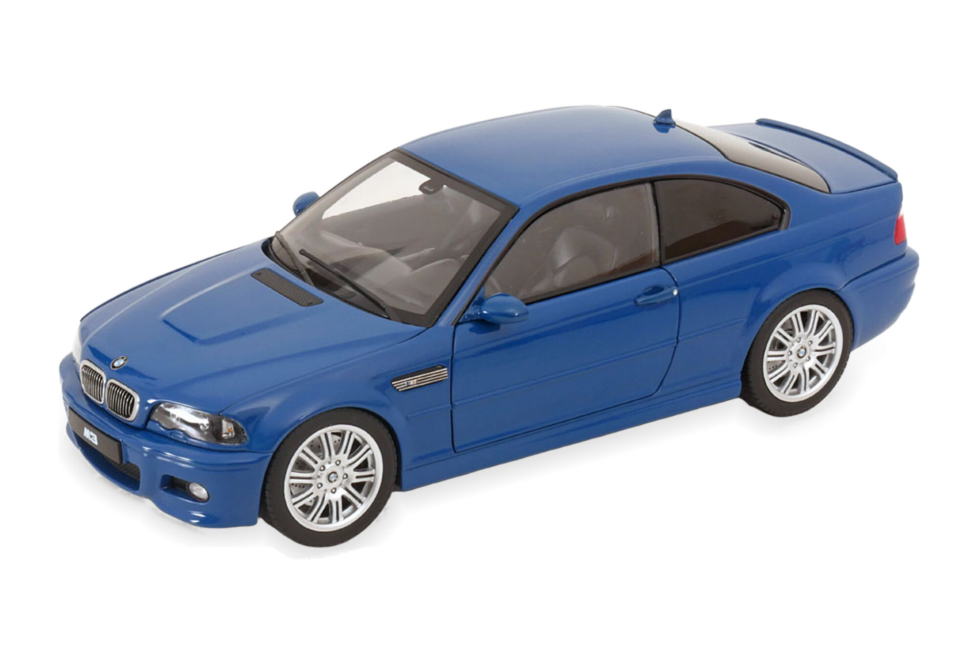 Модель коллекционная NOREV Bmw E46 M3 2000 blue / бмв М3 синий