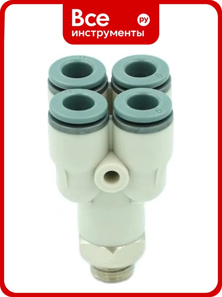 Коллектор с резьбой R7572 4-1/4 Camozzi SRF50-7572-0457R