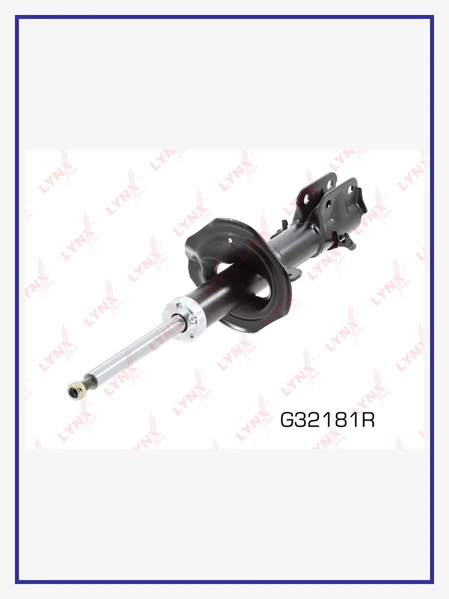 Стойка амортизаторная, с газовым подпором, справа, передняя, арт. G32181R