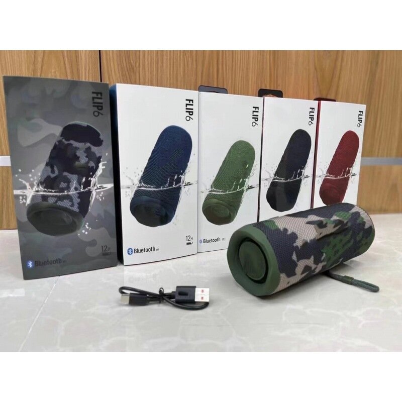 FLIP6 Bluetooth колонка Kaleidoscope 6-го поколения беспроводной басовый портативный TWS