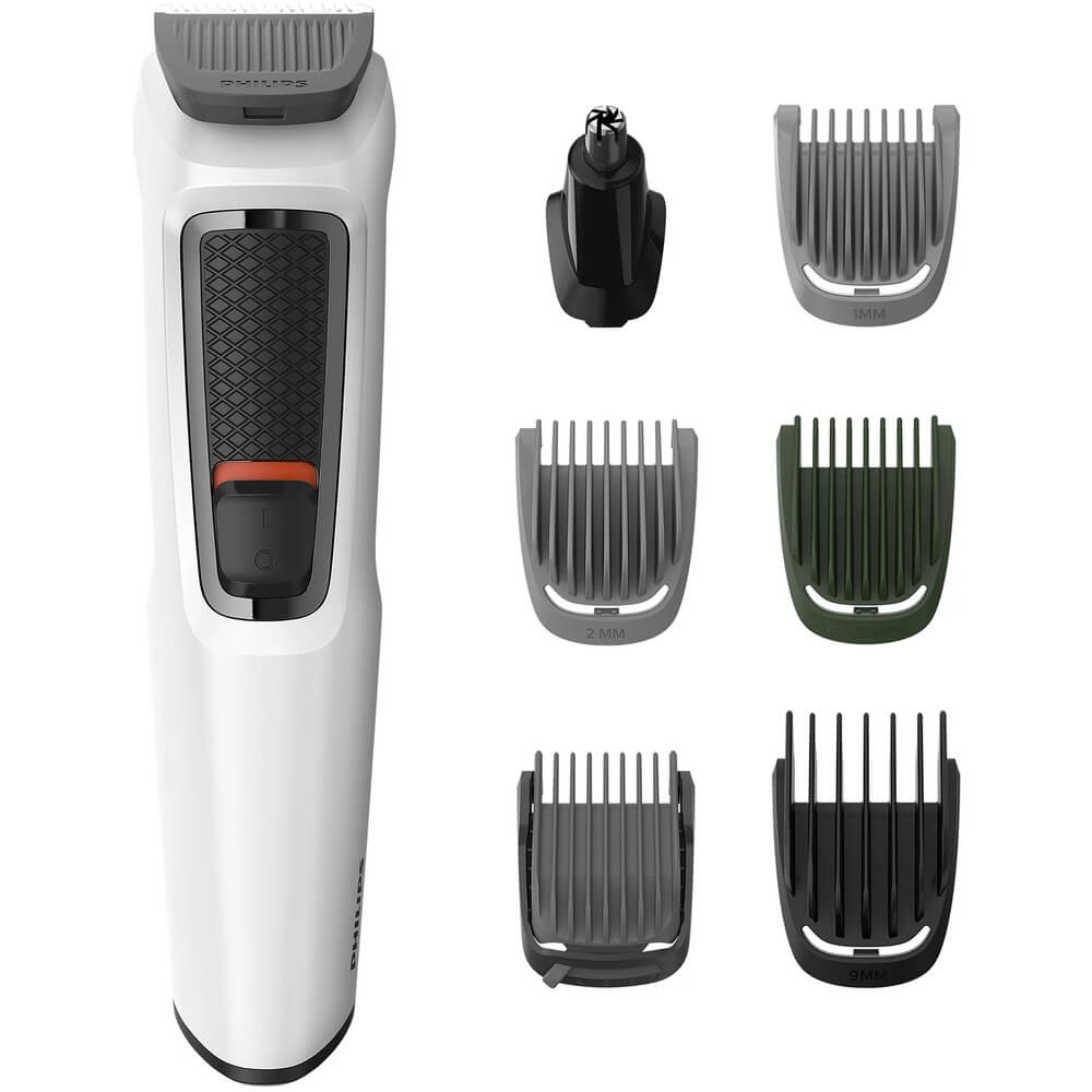 Триммер Philips MG3721/65 (7 в 1) для лица, головы и тела, белый, уценка