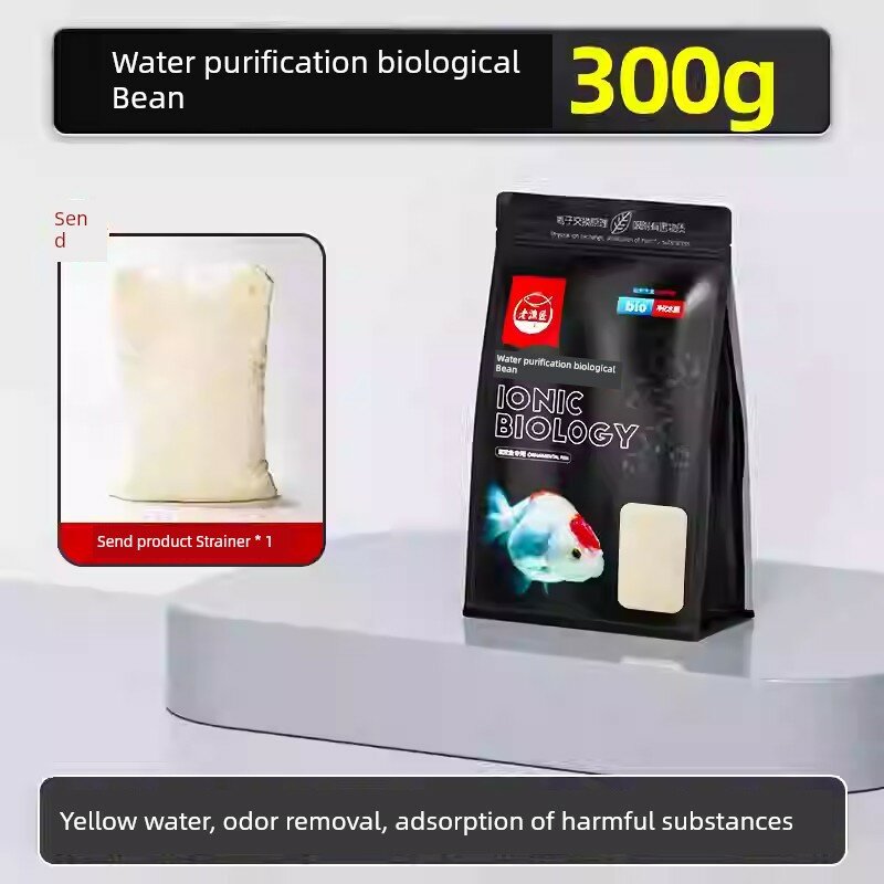Протеиновая губка для аквариума 300г очиститель воды и устранение запаха для чистки аквариума