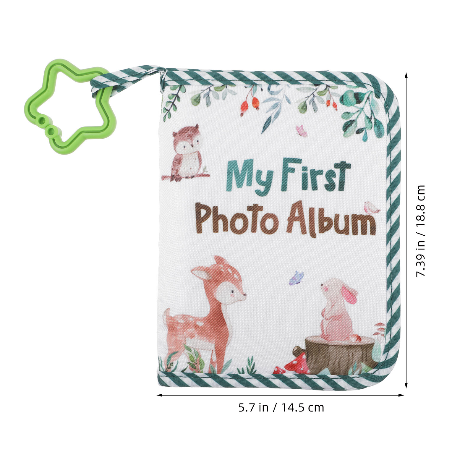 Альбом Для Фотографий Мягкая Книга Для Детей Размер 18.80X14.50X2.20Cm