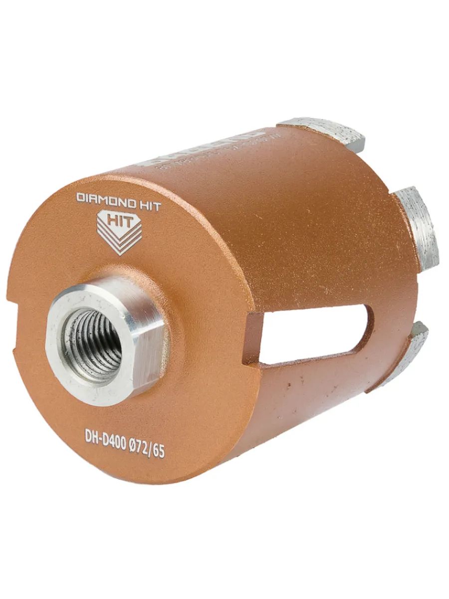 Алмазный подрозетник DH-D400 (микроудар, 72/65мм, M16) Diamond Hit