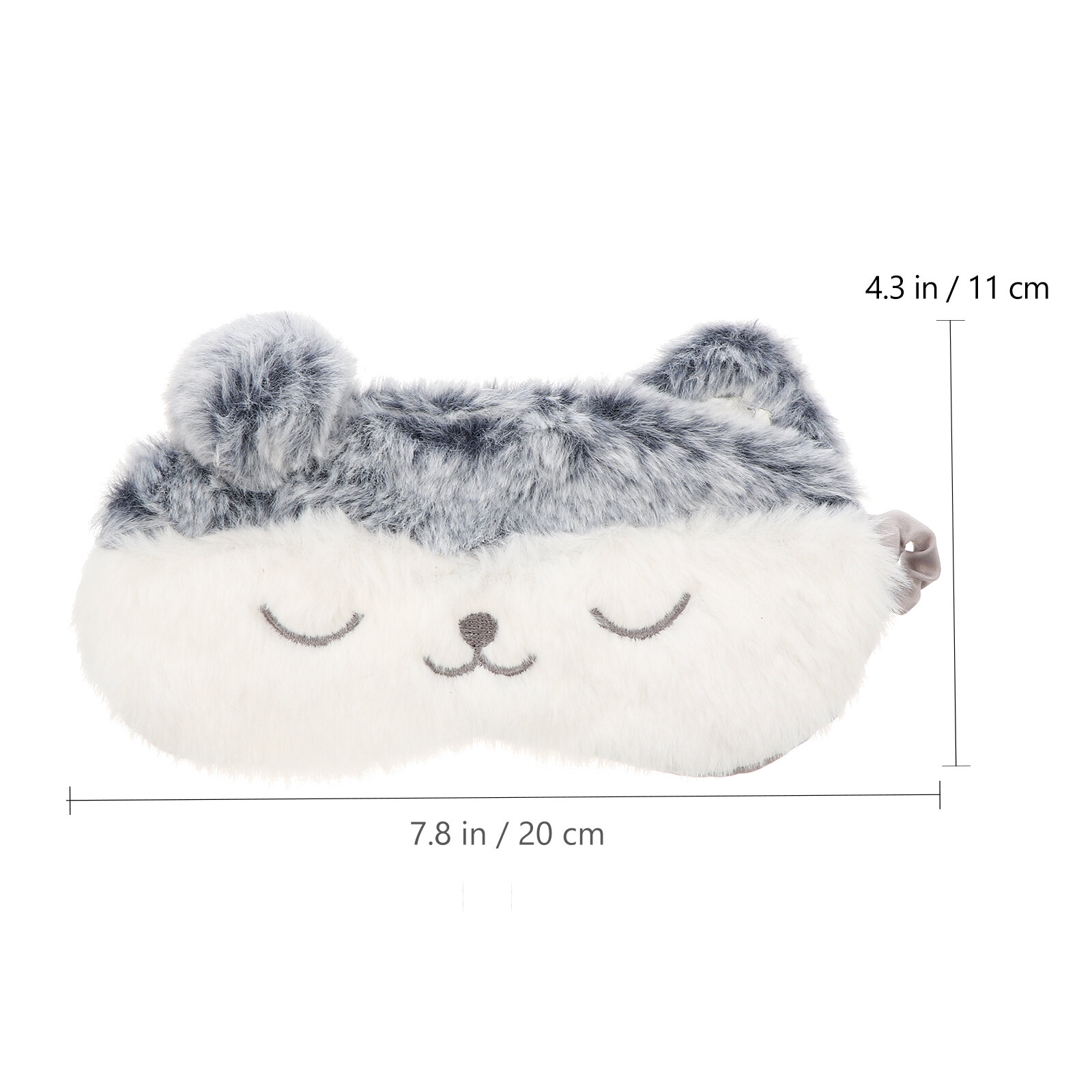 Lovely Pattern Sleeping Eye Mask Plush Blindfold Для Девушек И Женщин 20x11x1Cm