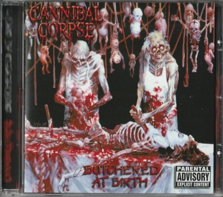 CANNIBAL CORPSE Butchered At Birth (Компакт-диск)